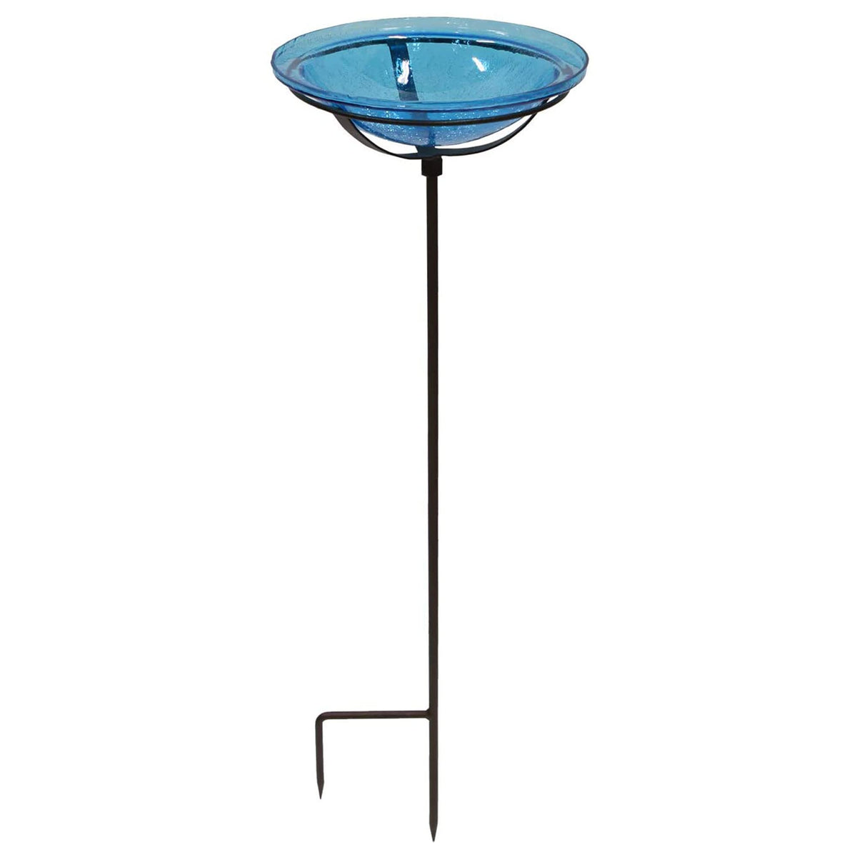Achla Designs 12" Teal Bowl, Cradle & Stake — The Bird Shed