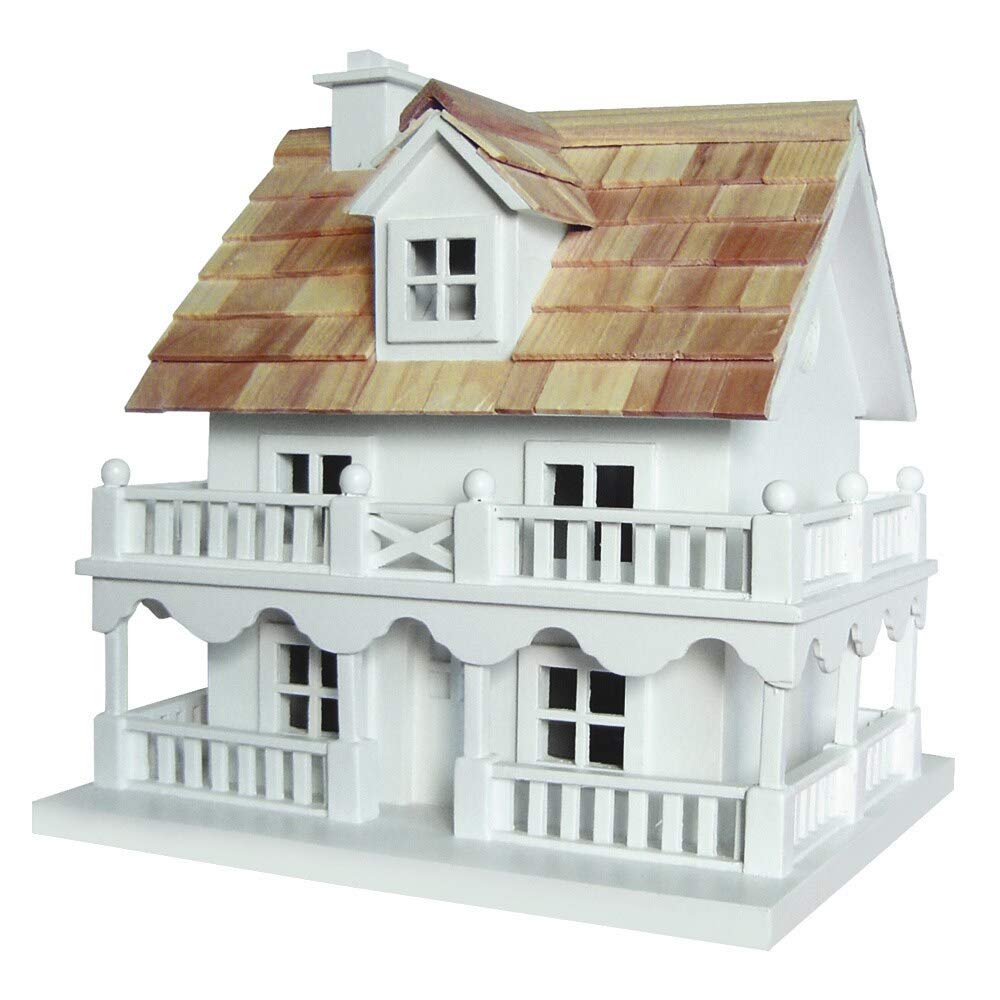 Novelty Cottage Birdhouse With Bracket — The Bird Shed