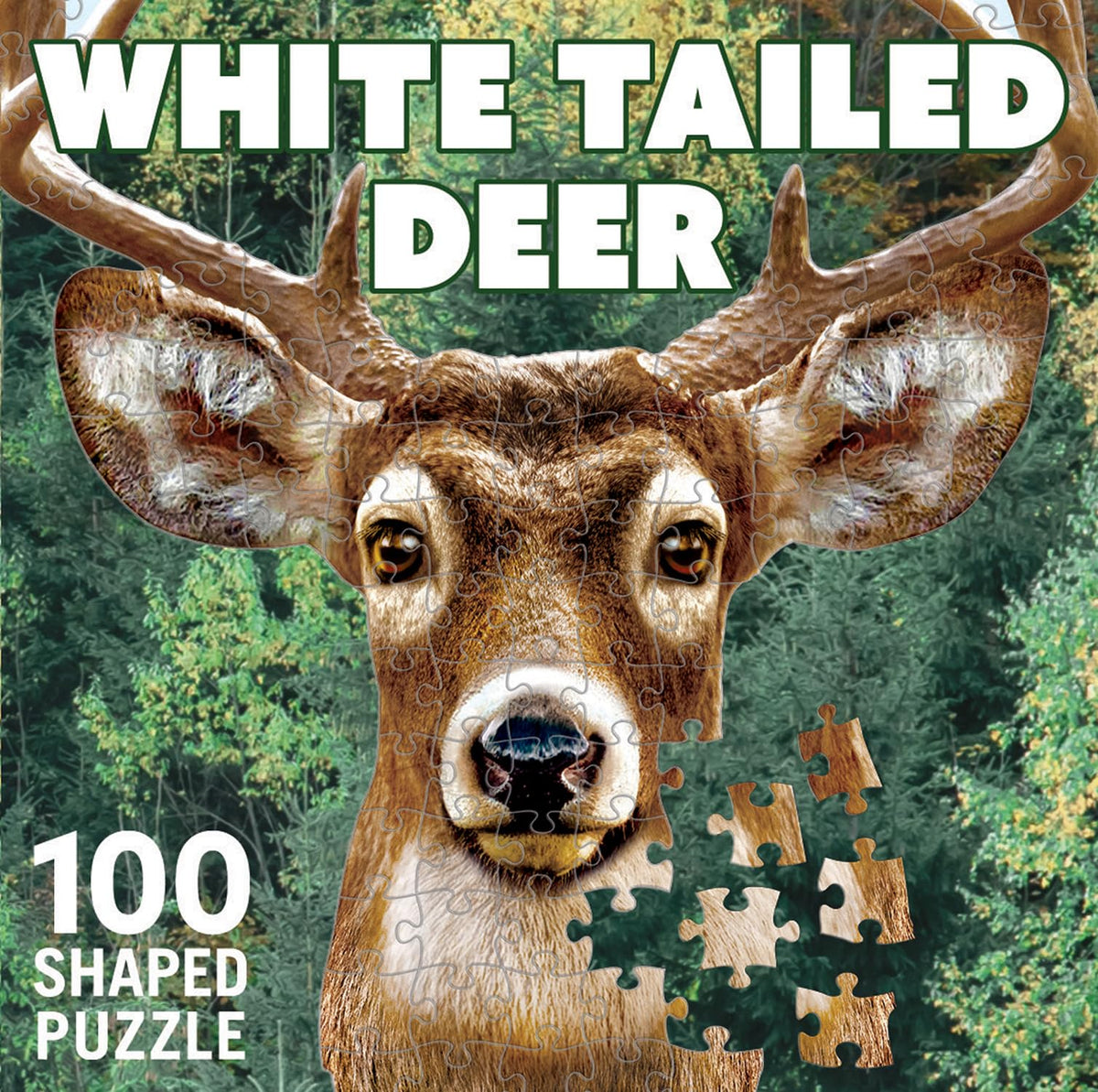 MasterPieces Puzzles Whitetail Deer Squzzles 100 pcs — The Bird Shed