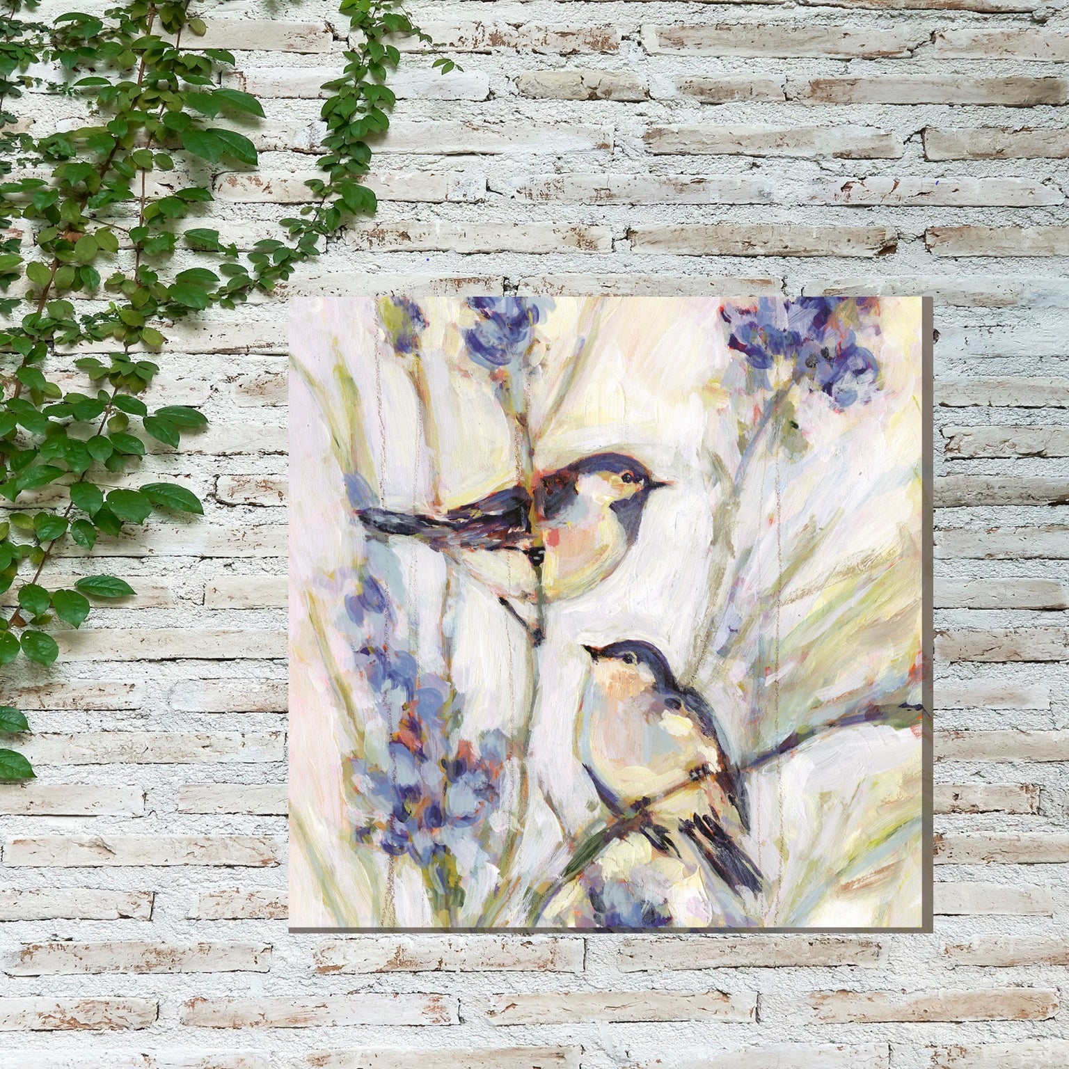 Outdoor Wall Art - Outdoor Canvas Art Weatherproof — The Bird Shed