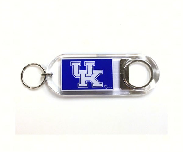 Lucite Logo Bottle Opener Keychain - Kentucky Wildcats — The Bird Shed